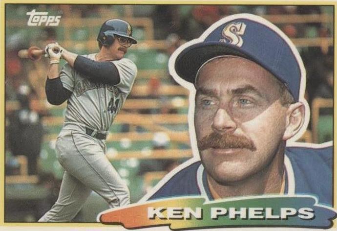 1988 Topps Big - Ken Phelps #189 A* on Back for sale online | eBay