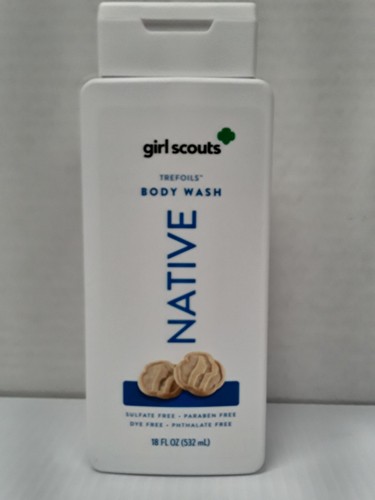 Native Limited Edition GIRL SCOUT Body Wash - 18 fl oz Trefoils for ...