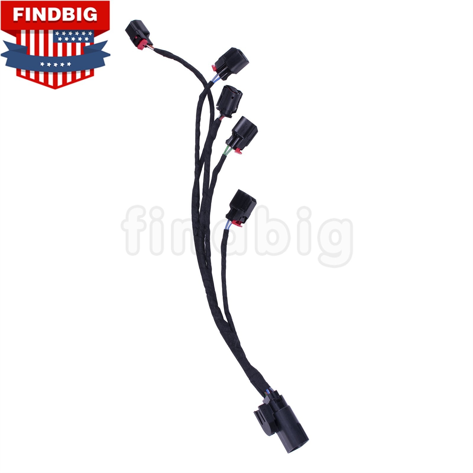 Engine Fuel Injector Wire Harness for Left Hand Fuel Rail 5.3L 6.2L V8 ...