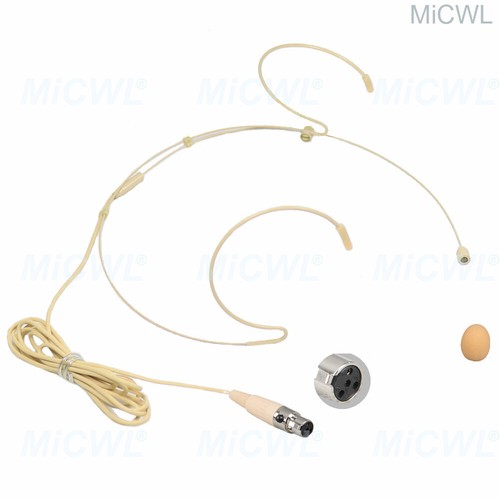 Wireless Headset Microphone for Shure UR1 BLX SVX ULX SLX UR4D UR4S PGX ...