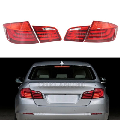 4pcs Rear Tail Light Lamp For BMW 5 Series F10 F18 M5 2009 2010 2011 ...