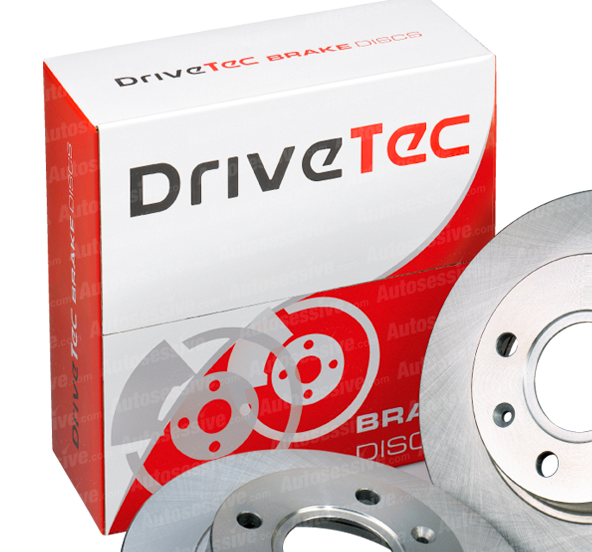 New Drivetec DM2982 Front Brake Disc set x2 239mm VentedVW Lupo , Seat ...