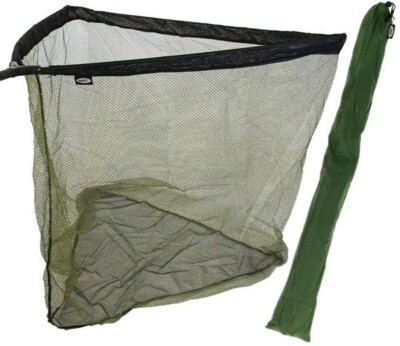 Carp Landing Net 36" Inch With Metal Spreader Block & Stink Bag Coarse ...