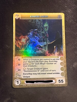 Enre-Hep - Ultra Rare - Chaotic Card - Silent Sands 'Max Energy' | eBay