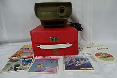 GAF View Master 30 Standard Projector Lot Set Bundles Case and Reels | eBay