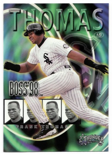1998 Fleer Thunder Boss 98 Frank Thomas The Big Hurt 19 of 20 | eBay