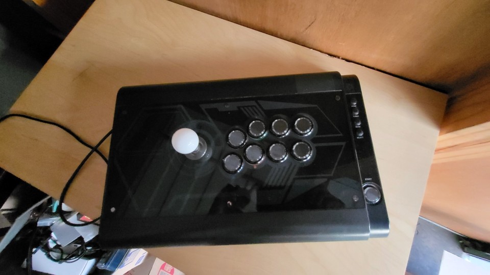 QANBA Q2 PRO LED BLACK PS3/ PC Arcade Joystick (fightstick) | eBay