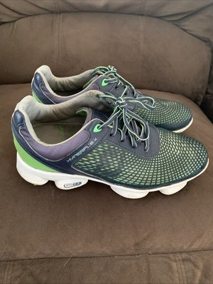 Footjoy HyperFlex FlexGrid Mens 7 Blue Green Golf Shoes 51007 E095 | eBay