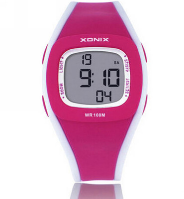 Xonix Girls Sports Watch Digital WR100M Led Light Outdoor Swim ...