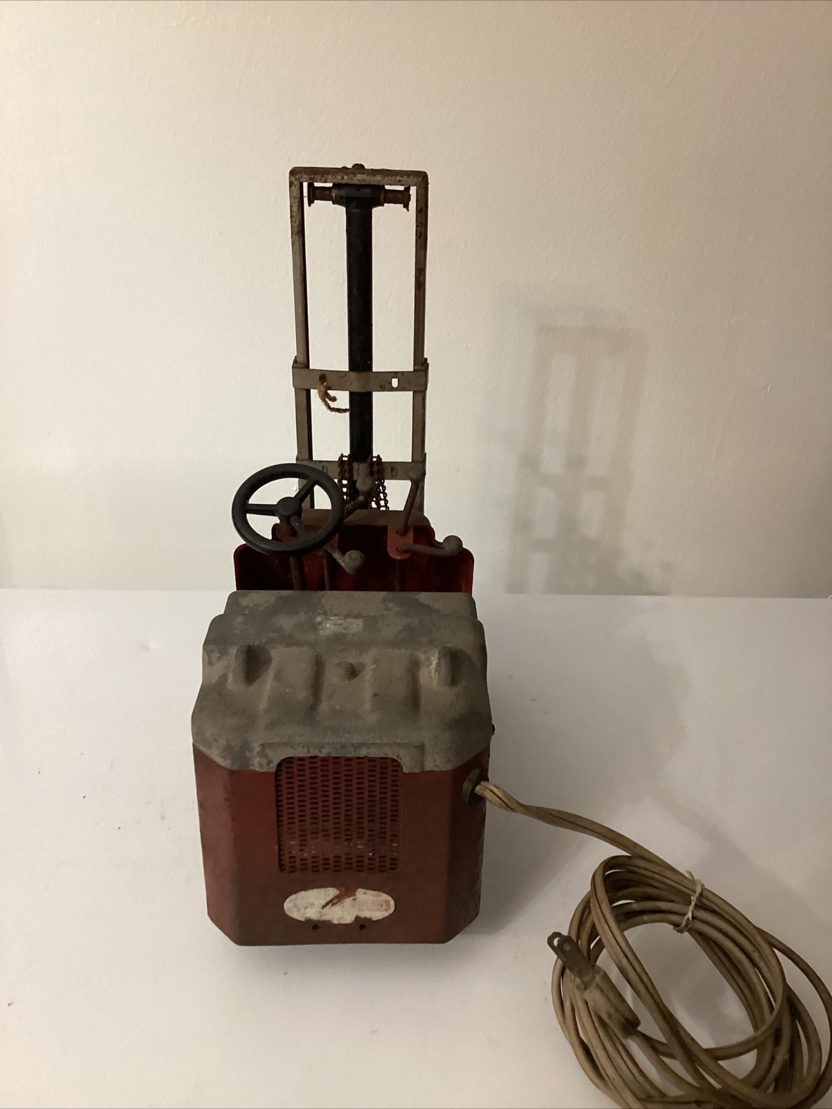 Vtg 1950's Salesman Sample Dealer Urbana TowMotor Fork Lift Rare Toy H ...