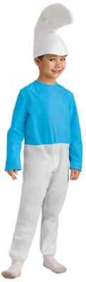 Smurf The Smurfs Retro Cartoon Character Fancy Dress Up Halloween Child ...