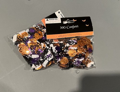 CONFETTI #30G HALLOWEEN 2 Packages | eBay