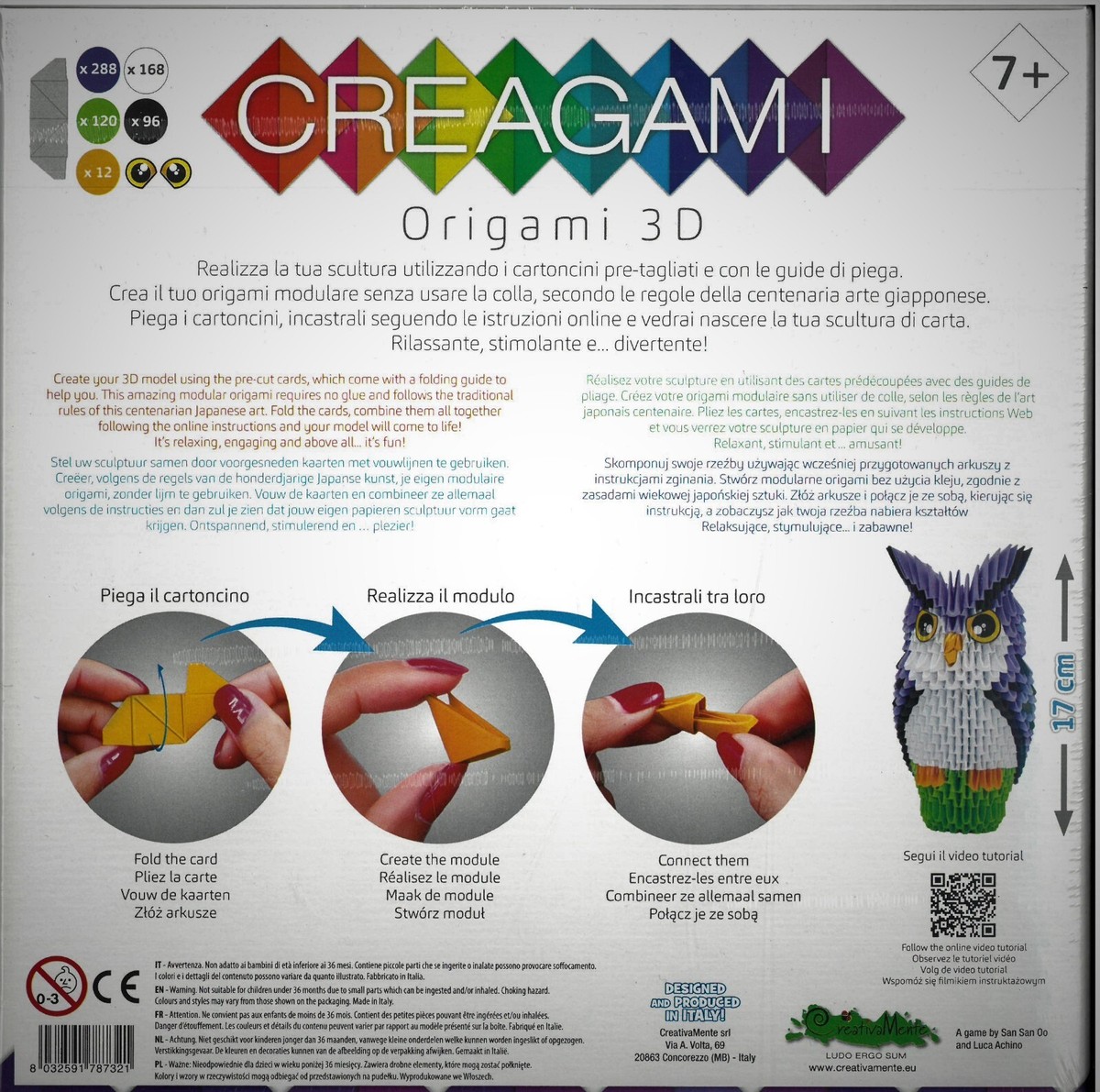 Slogan Del Gufo Origami