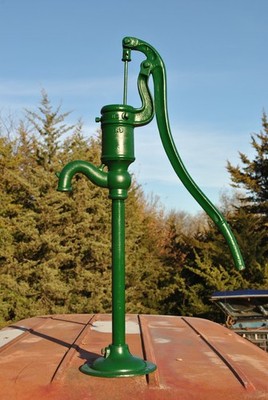 Vintage Butler Pump Co Butler IND Cast Iron Antique Hand Water Well ...
