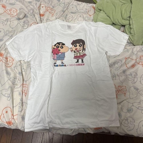 Crayon Shin-Chan NMB48 Collaboration T-Shirt White Cotton Used | eBay