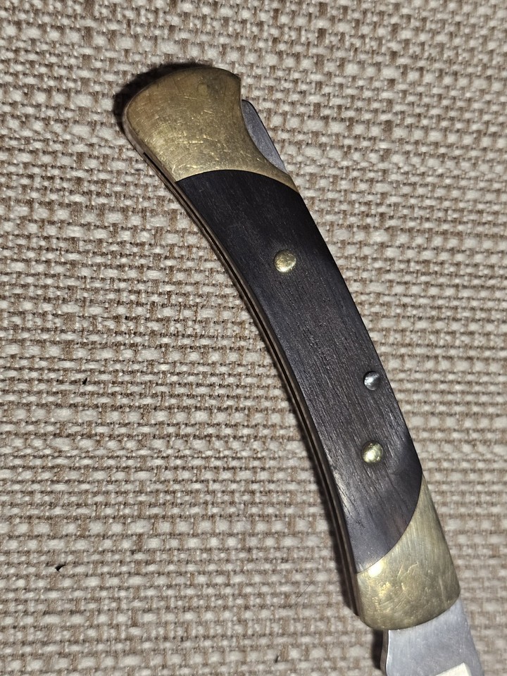 Buck 055 Clip Point Lockback Pocket Knife Hunter - Made in the USA 2020 ...