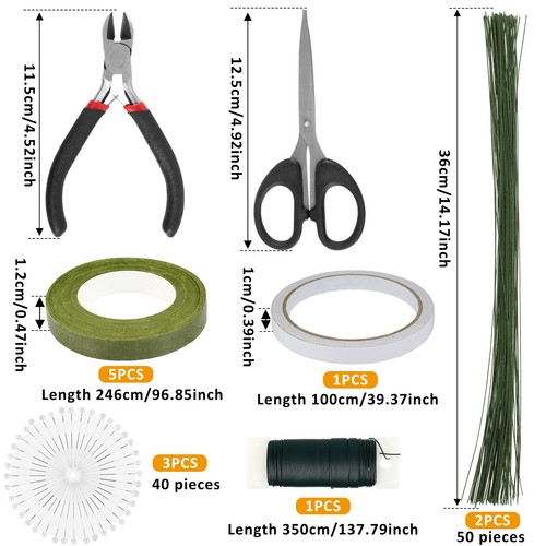 Floral Arrangement Kit Floral Arrangement Tools with Floral Tape 26 ...