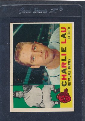 1960 Topps #312 Charlie Lau Braves EX 60T312-11816-1 | eBay