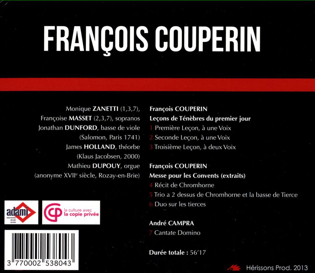 MONIQUE ZANETTI/FRANÇOISE MASSET/MATHIEU DUPOUY/JONATHAN DUNFORD/JAMES ...