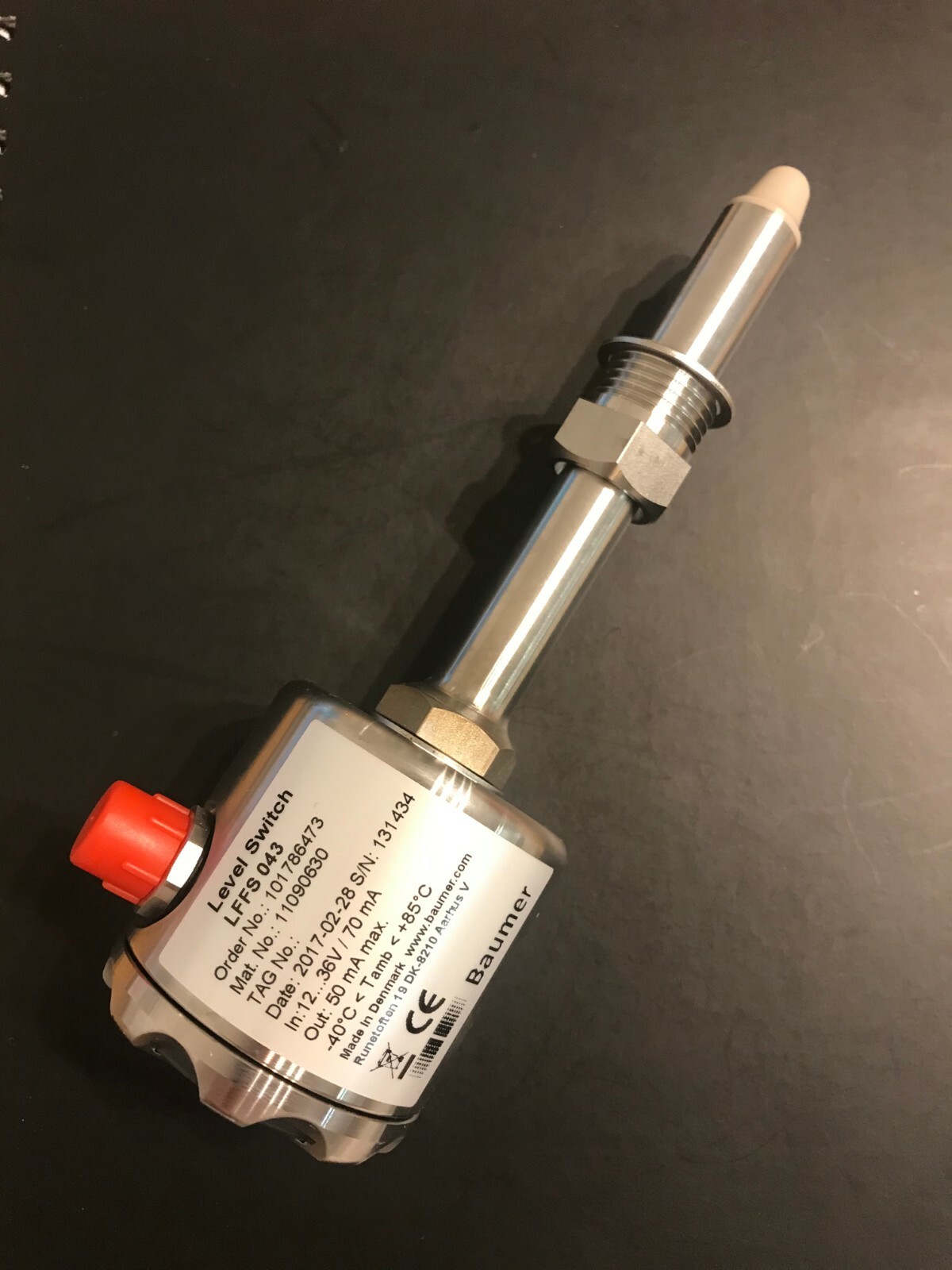 New Surplus BAUMER LFFS 043 Hygienic Level Switch | eBay