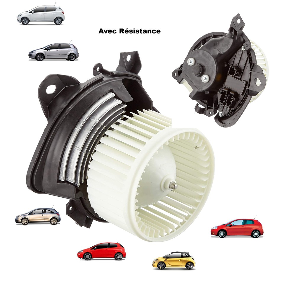 Heater Motor With Resistance Designed For Opel Corsa D And E 77366026 ...