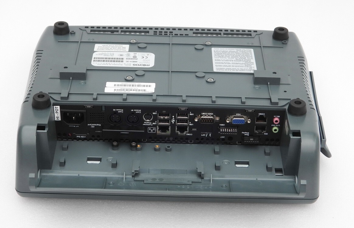 NOS MICROS WORKSTATION 5A SYSTEM UNIT DIGITAL DISPLAY TOUCHSCREEN POS ...