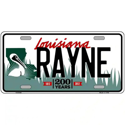 Rayne Louisiana Metal Sign | eBay