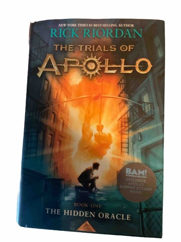 TRIALS OF APOLLO 1 HIDDEN ORACLE By Rick Riordan - Hardcover Bumper ...