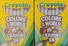 2 Boxes Crayola Colors of the World Crayons 24 pc Skin/Hair/Eyes ...