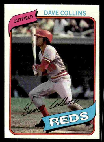 1980 Topps Dave Collins #73 - Cincinnati Reds | eBay