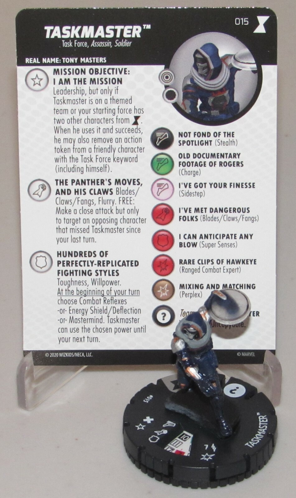 TASKMASTER 015 Black Widow Movie Marvel HeroClix Rare | eBay