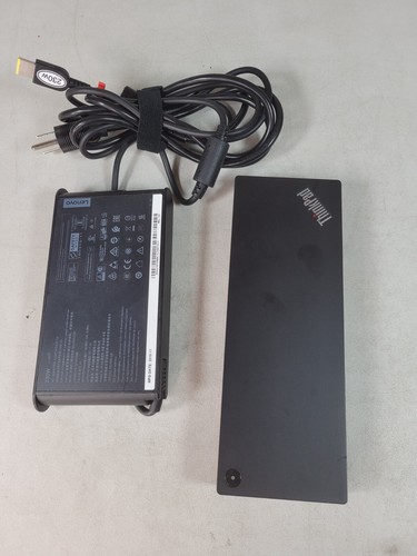 Lenovo ThinkPad Thunderbolt 3 Dock Gen 2 Dock DK1841 + 230w Power ...