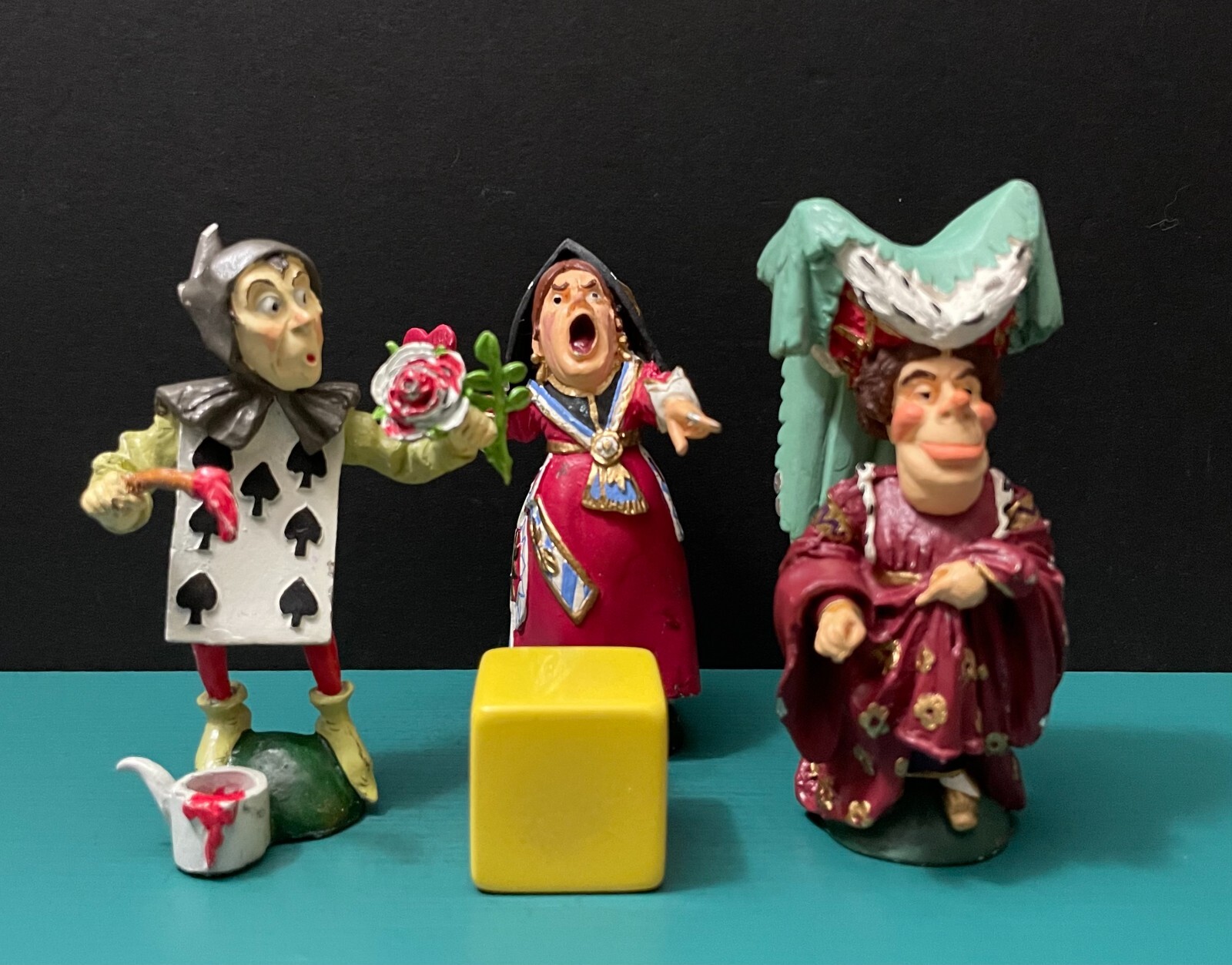 Hamilton Disney Collection Pewter 11 Alice in Wonderland Diorama Mini ...