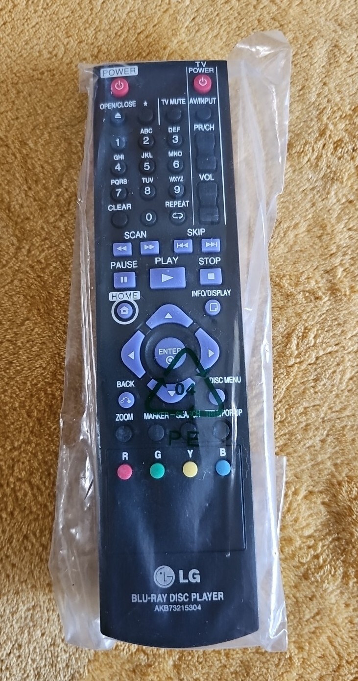 Genuine LG AKB73215304 Remote Control for Bd630 Bd640 for sale online ...