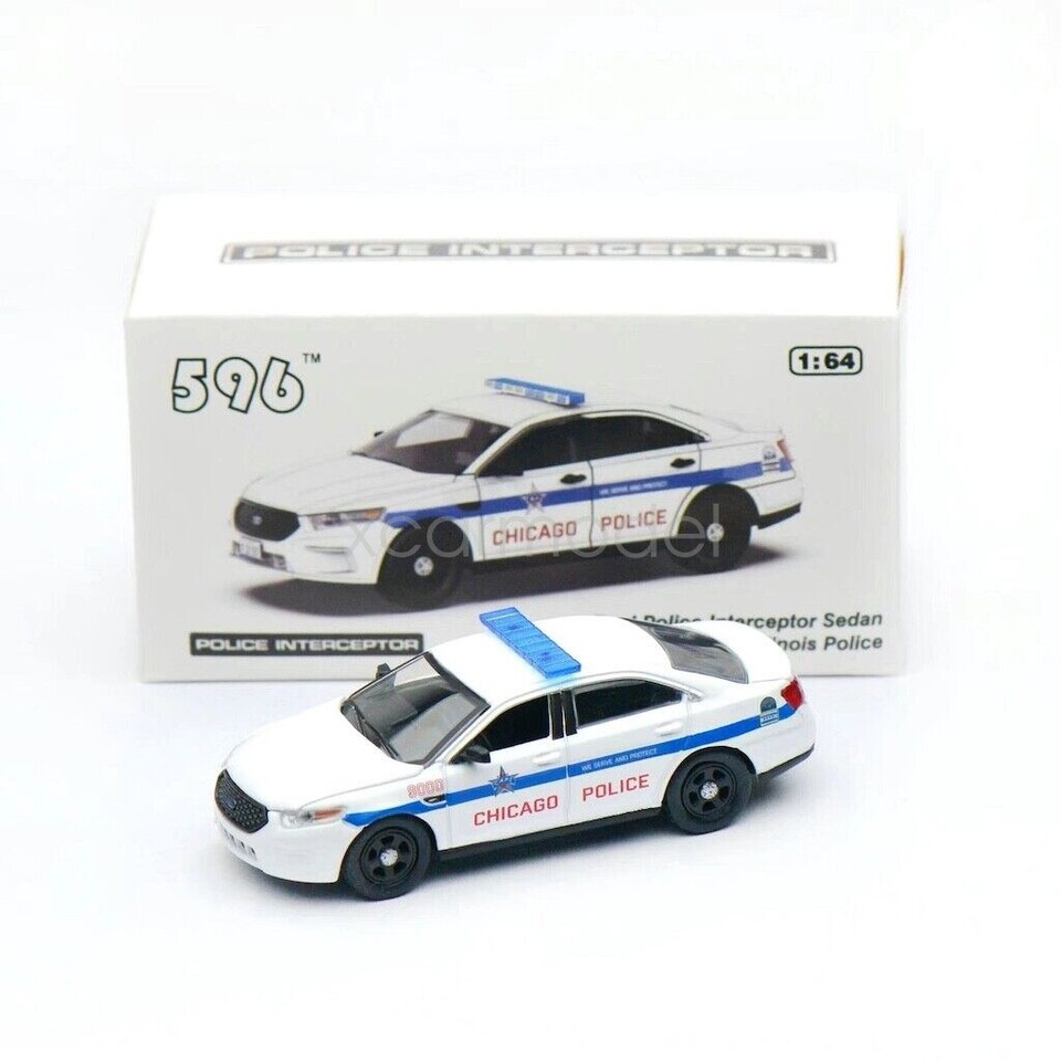 1:64 Scale 596Model Ford Taurus Chicago Police Interceptor Model ...