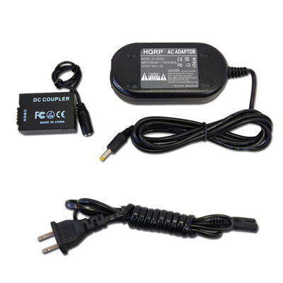AC Adapter & DC Coupler for Panasonic Lumix Series DMW-AC8PP DMW-AC8 ...