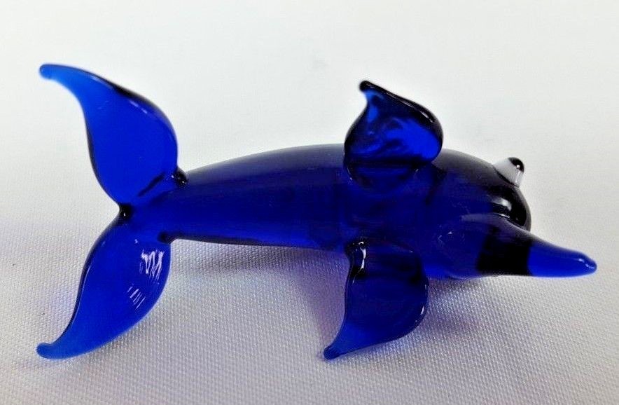 Dolphin Blue Blast Lamp Technic Made in Czech Republic 3/4" x 1 1/2" | eBay