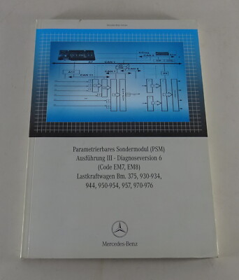 Werkstatthandbuch Mercedes Benz LKW Parametrierbares Sondermodul PSM ...