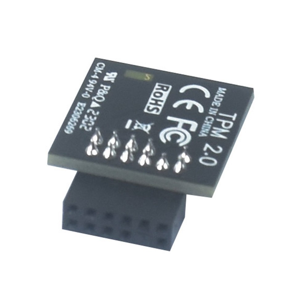 TPM 2.0-Verschlüsselungssicherheitsmodul TPM MS-44462-SPI 12-Poliges ...