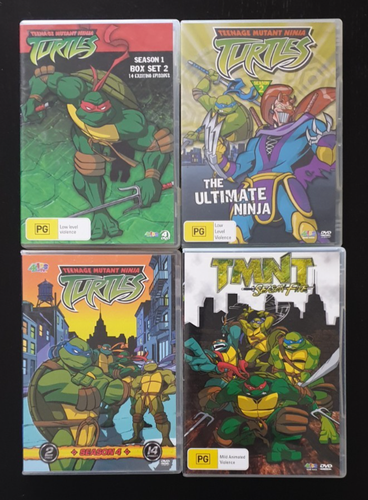 TMNT Seasons 1 Box Set 2, 2 (Part 3 of 3) 4 and 5 Region 4 DVD | eBay