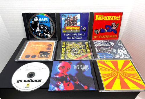 Collection 9 Vintage Retro Punk Ska CDs 1990's 2000's Aquabats Bravery ...