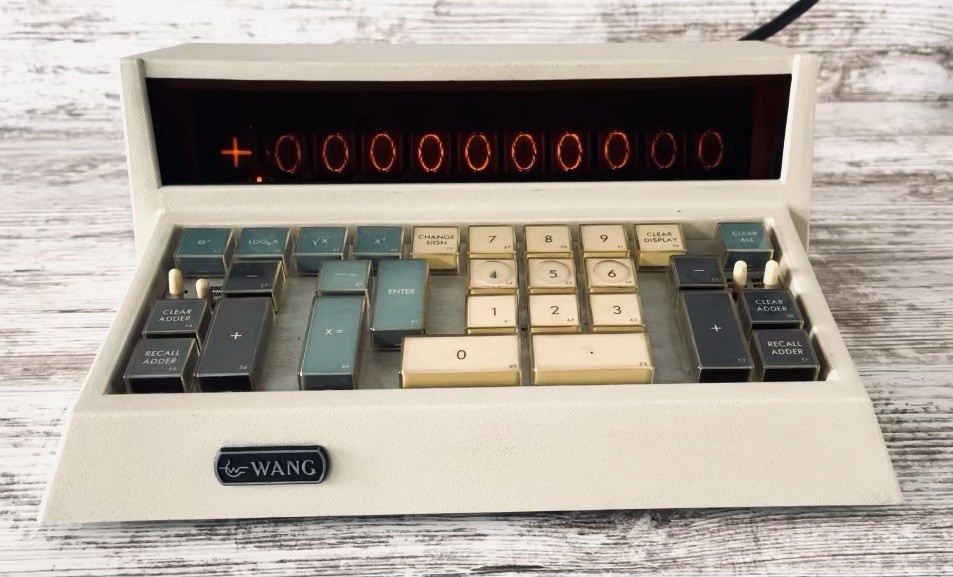 Vintage Wang Calculator 320K w/ Nixie Tubes | eBay