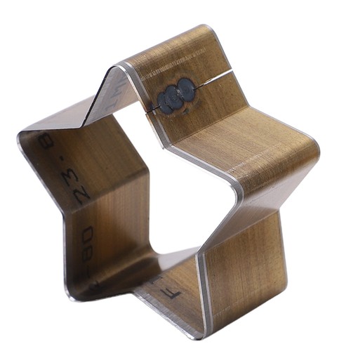 3pcs Pentagram Cutting Mold High Carbon Steel Die Punching Cutter ...