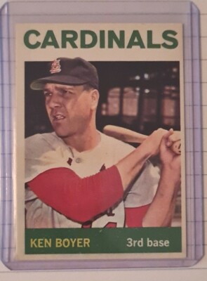 1964 Topps #160 Ken Boyer - St. Louis Cardinals | eBay