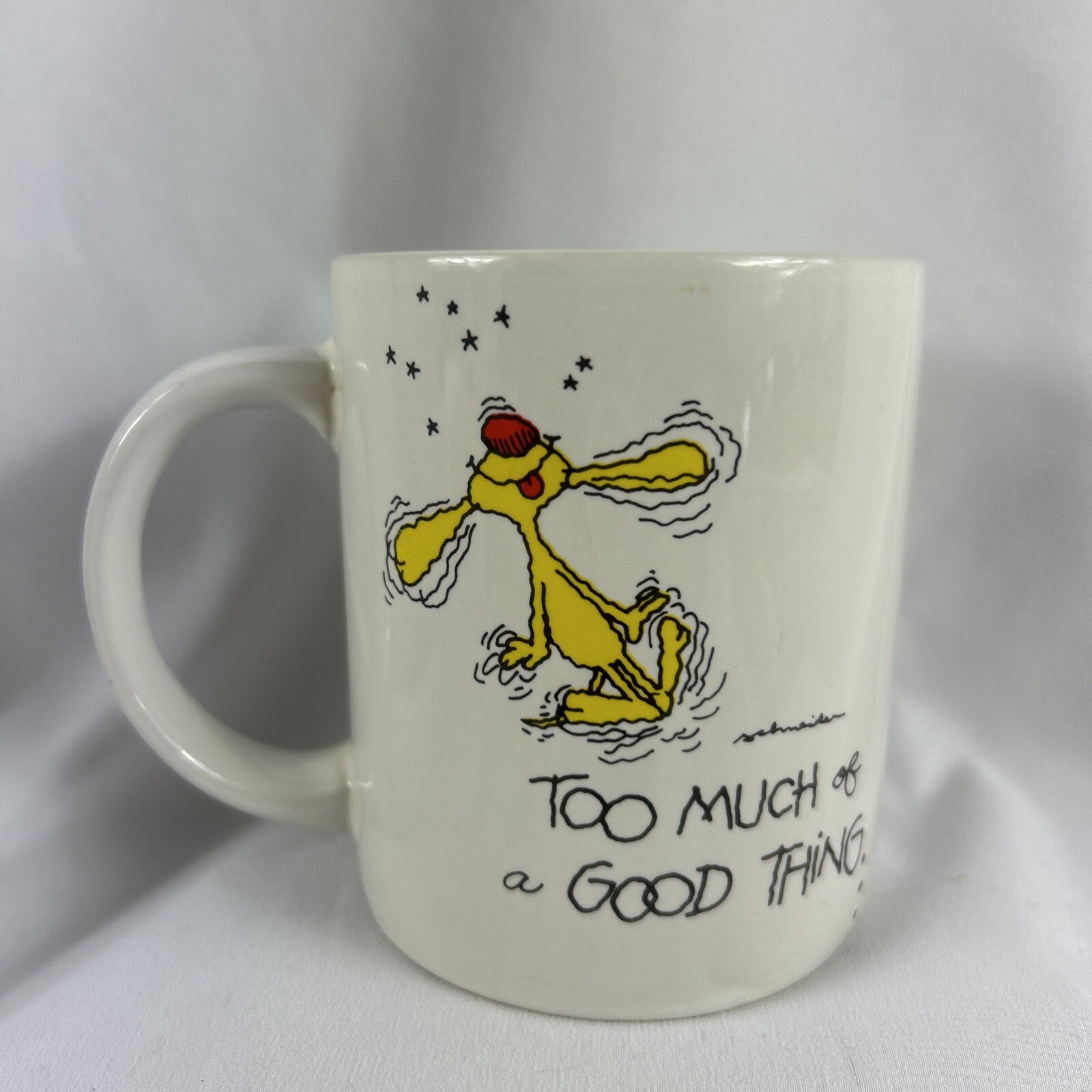 Russ Berrie Understatements Mug Too Much Of A Good Thing Is Wonderful ...