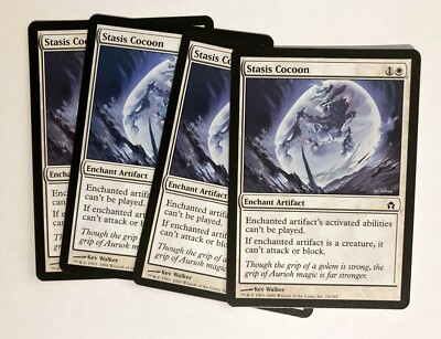 Stasis Cocoon (4) Fifth Dawn NM MTG Magic the Gathering | eBay
