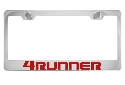 Toyota 4Runner Chrome License Plate Frame | eBay