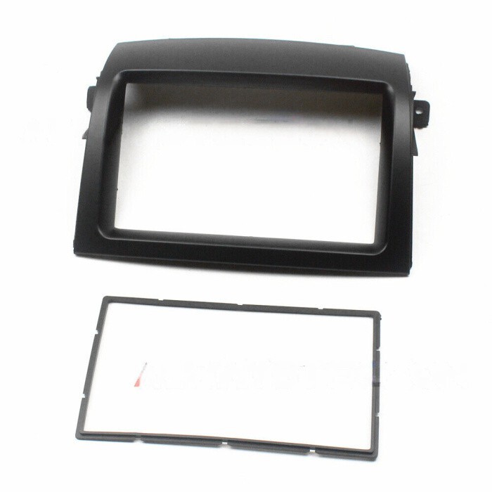 Car Stereo Radio Fascia Panel Kit 2 Din Frame BLACK For Toyota Sienna ...