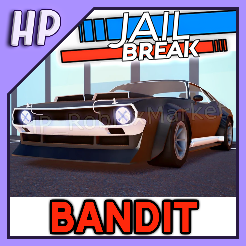 BANDIT - Jailbreak 💎CLEAN • FAST DELIVERY⚡ car/texture/hyper/rim/color ...