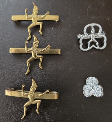 GIRL GUIDES - OFFICIAL VINTAGE 5 X IMP/PIXIE BROOCH BADGES | eBay UK